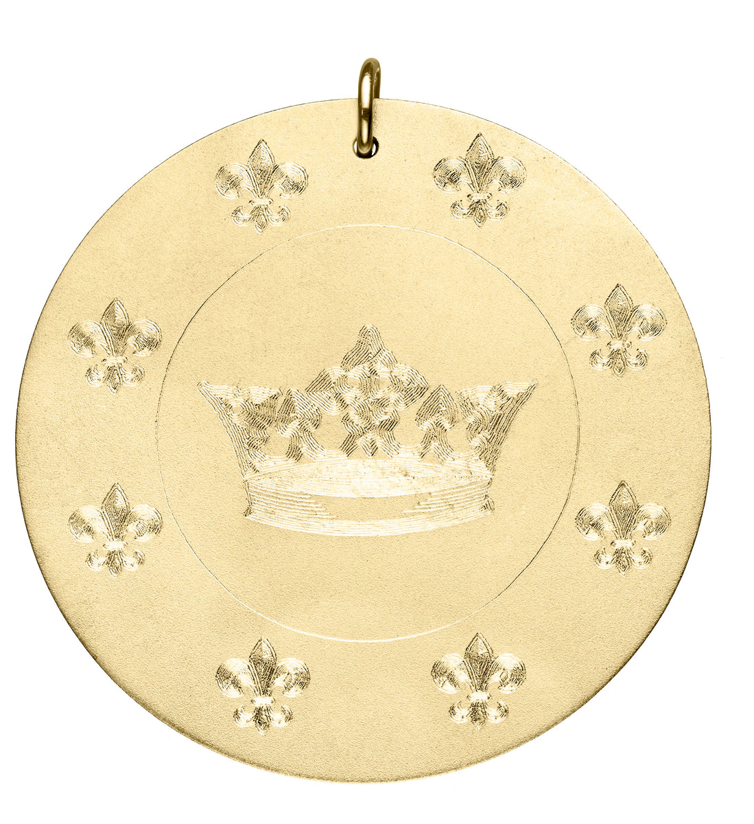 Engraved Crown Disc – Emily & Ashley